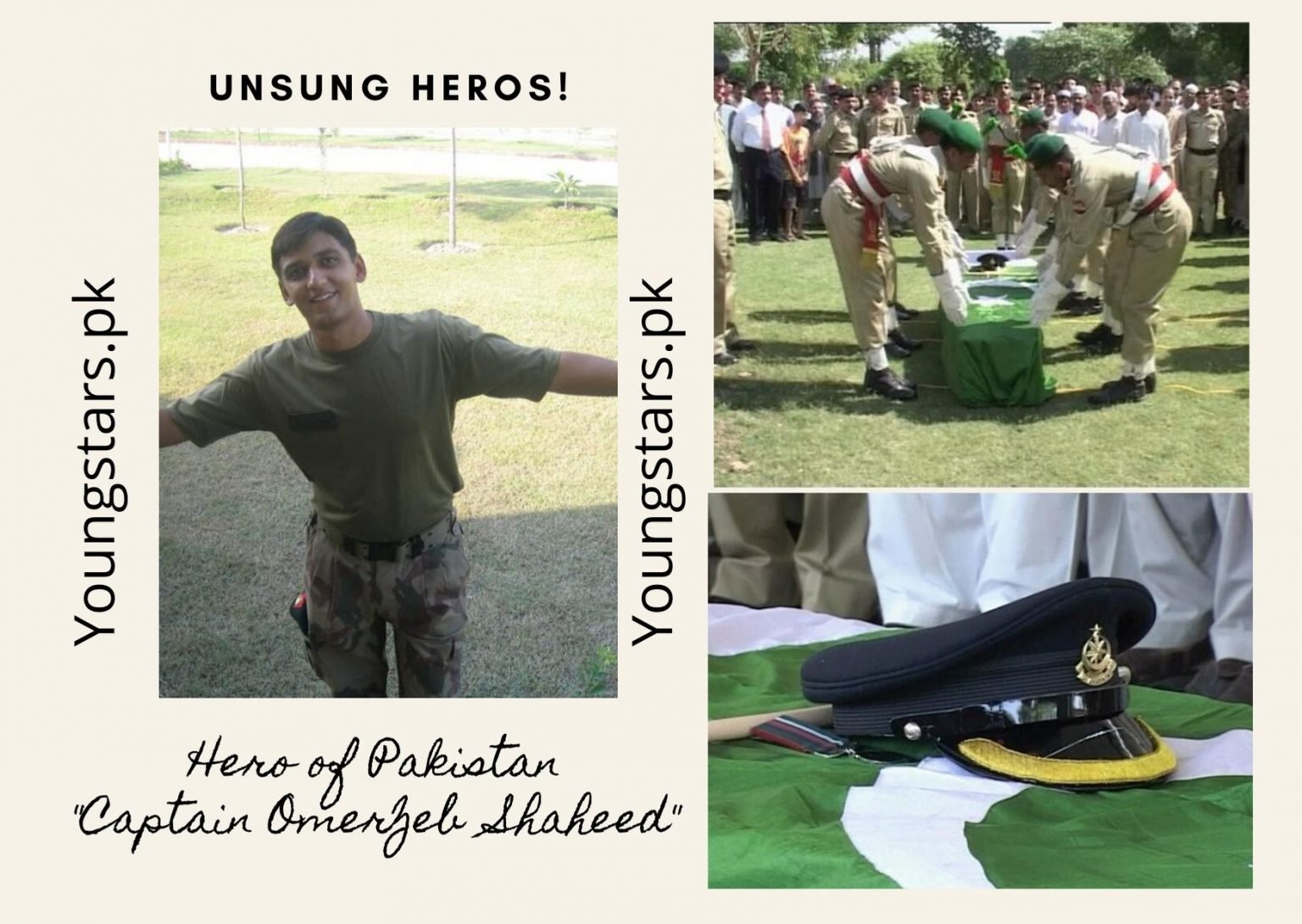 A Great Hero of Pakistan "Captain Omer Zeb Shaheed" | Young Stars of ...