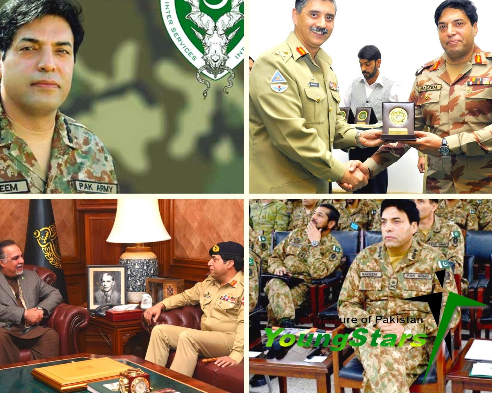 General Nadeem Ahmed Appointed As The Head Of ISI | Young Stars of ...